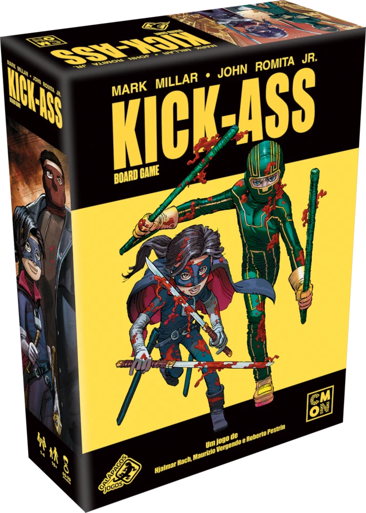 Kick-Ass Board Game - Galápagos Jogos